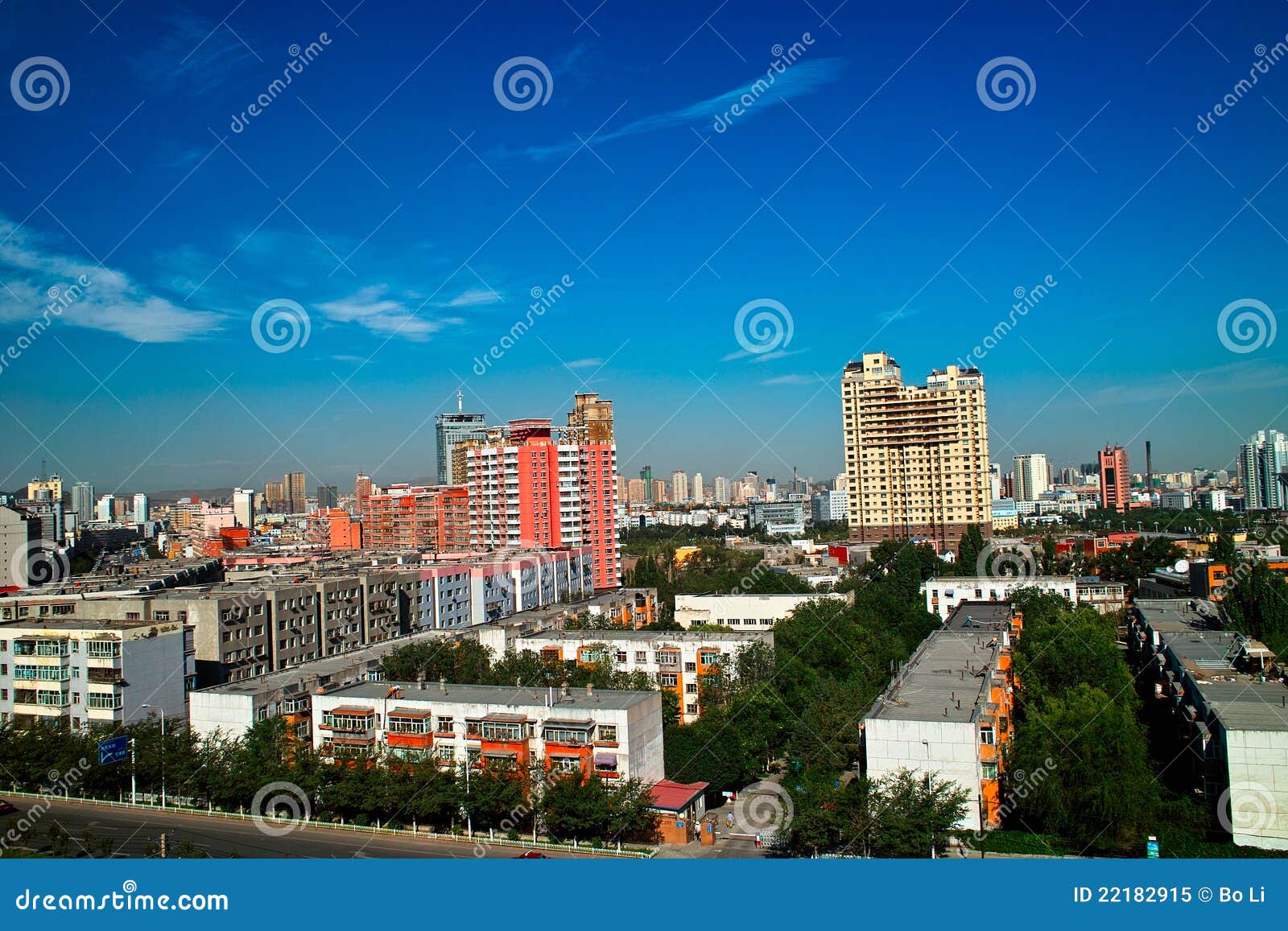 Building at Urumqi City stock image. Image of nature - 22182915