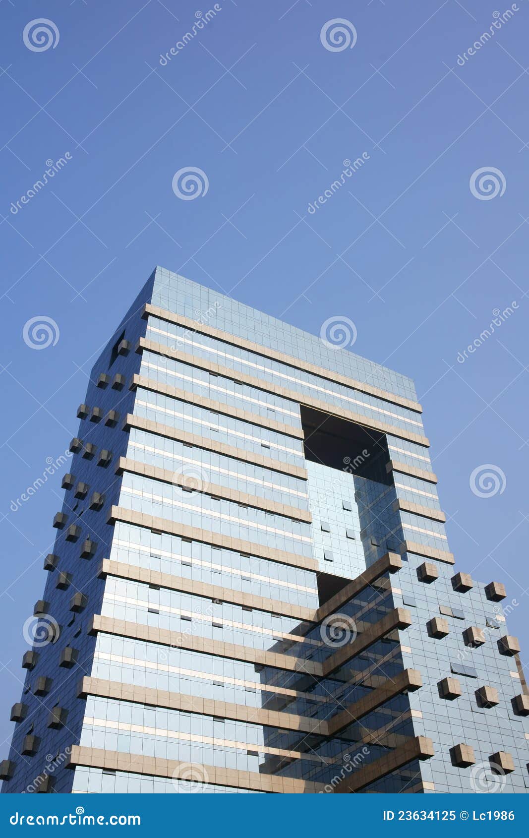 Building in Vertical Composition Stock Image - Image of tall, building ...
