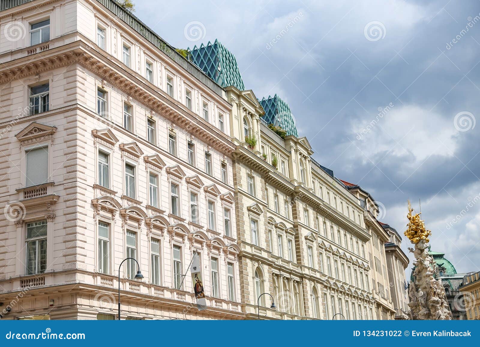 Building in Vienna, Austria Stock Photo - Image of building, capital ...