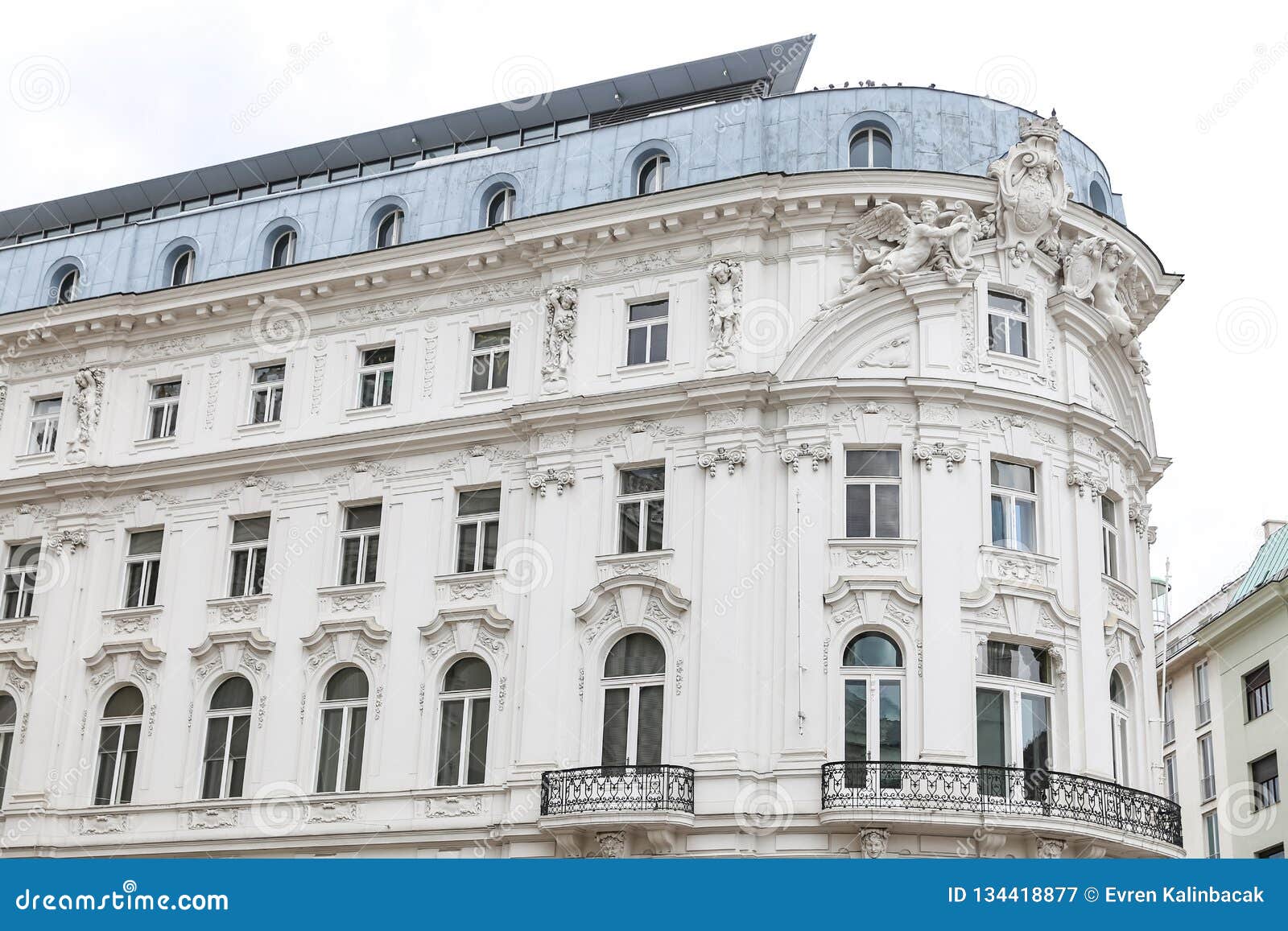 Building in Vienna, Austria Stock Image - Image of vienna, capital ...