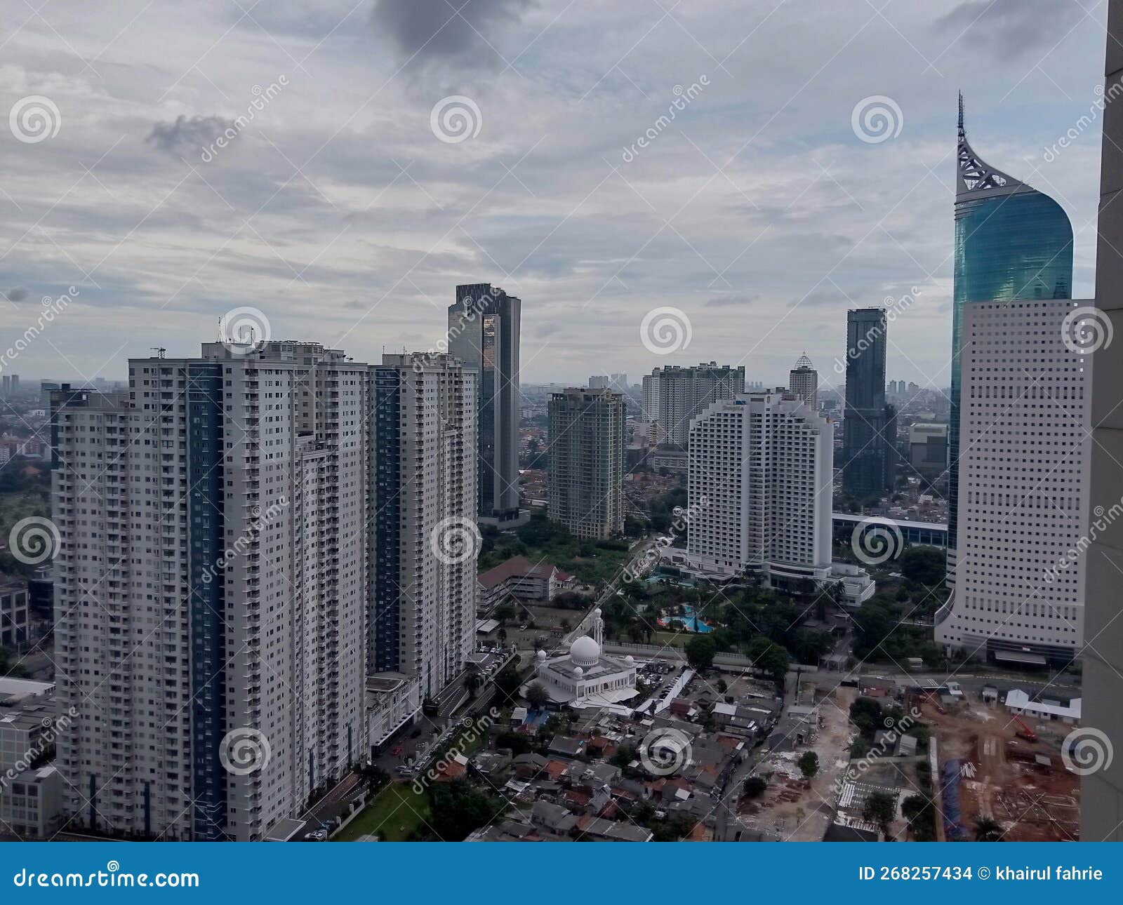 Building View Park Sudirman Apartment Editorial Stock Image - Image of ...