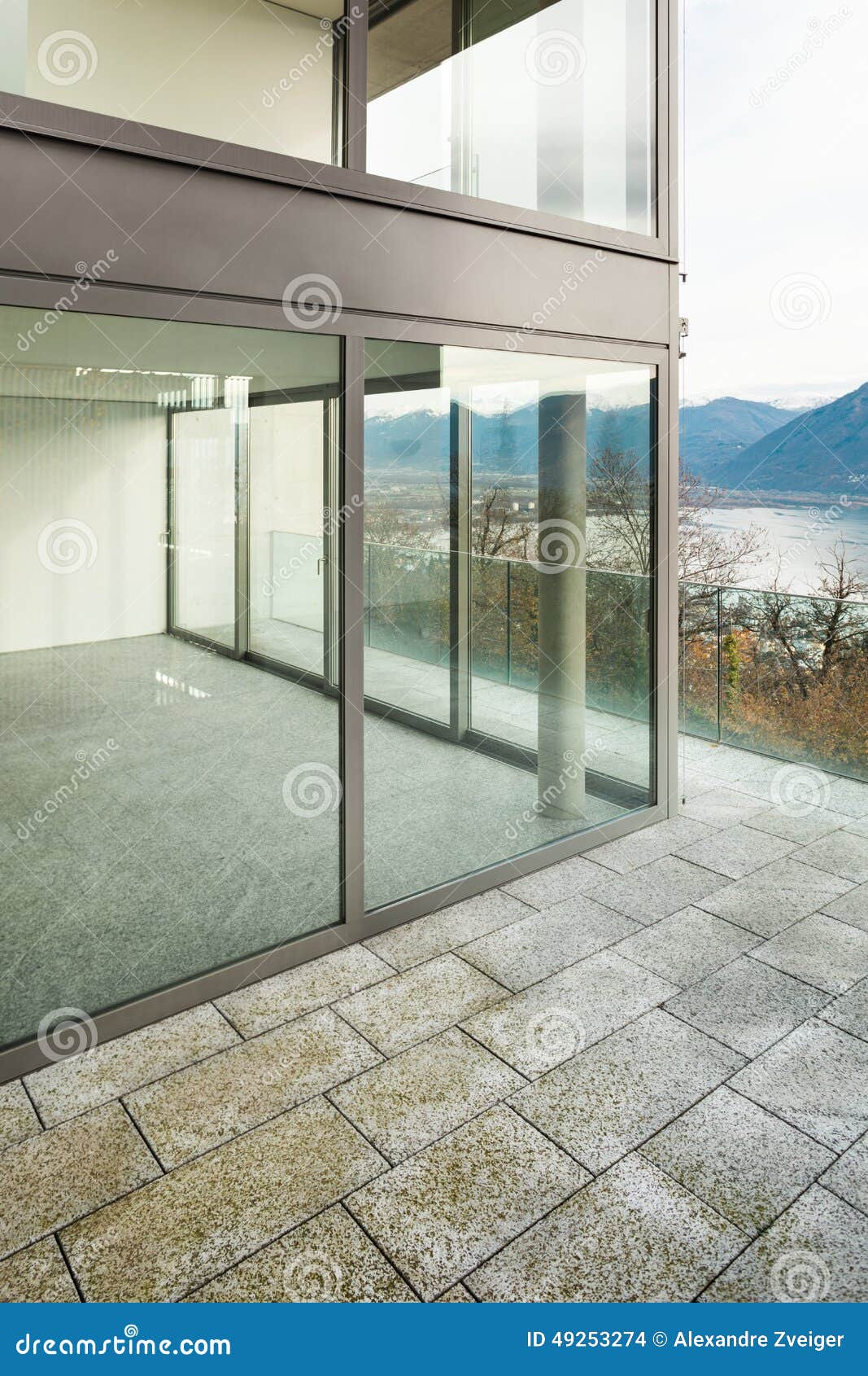 Building, View from the Terrace Stock Photo - Image of exterior, house ...
