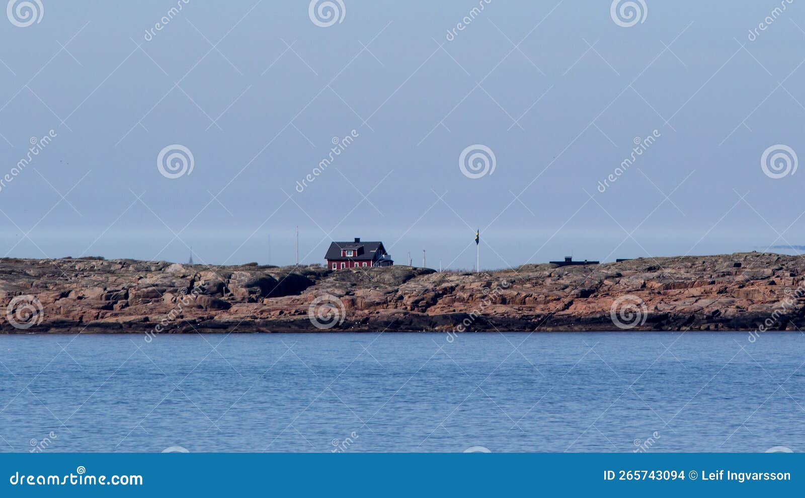 Building at Vinga in Gothenburg`s Outer Archipelago Sweden Editorial ...