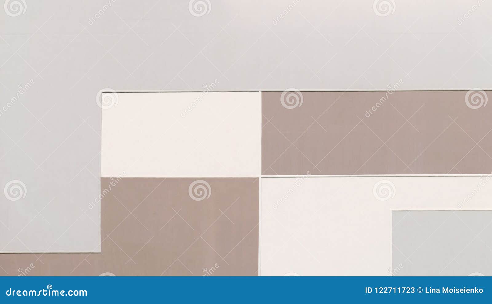 Building Wall in Pastel Colors, Geometric Abstract Background Stock ...