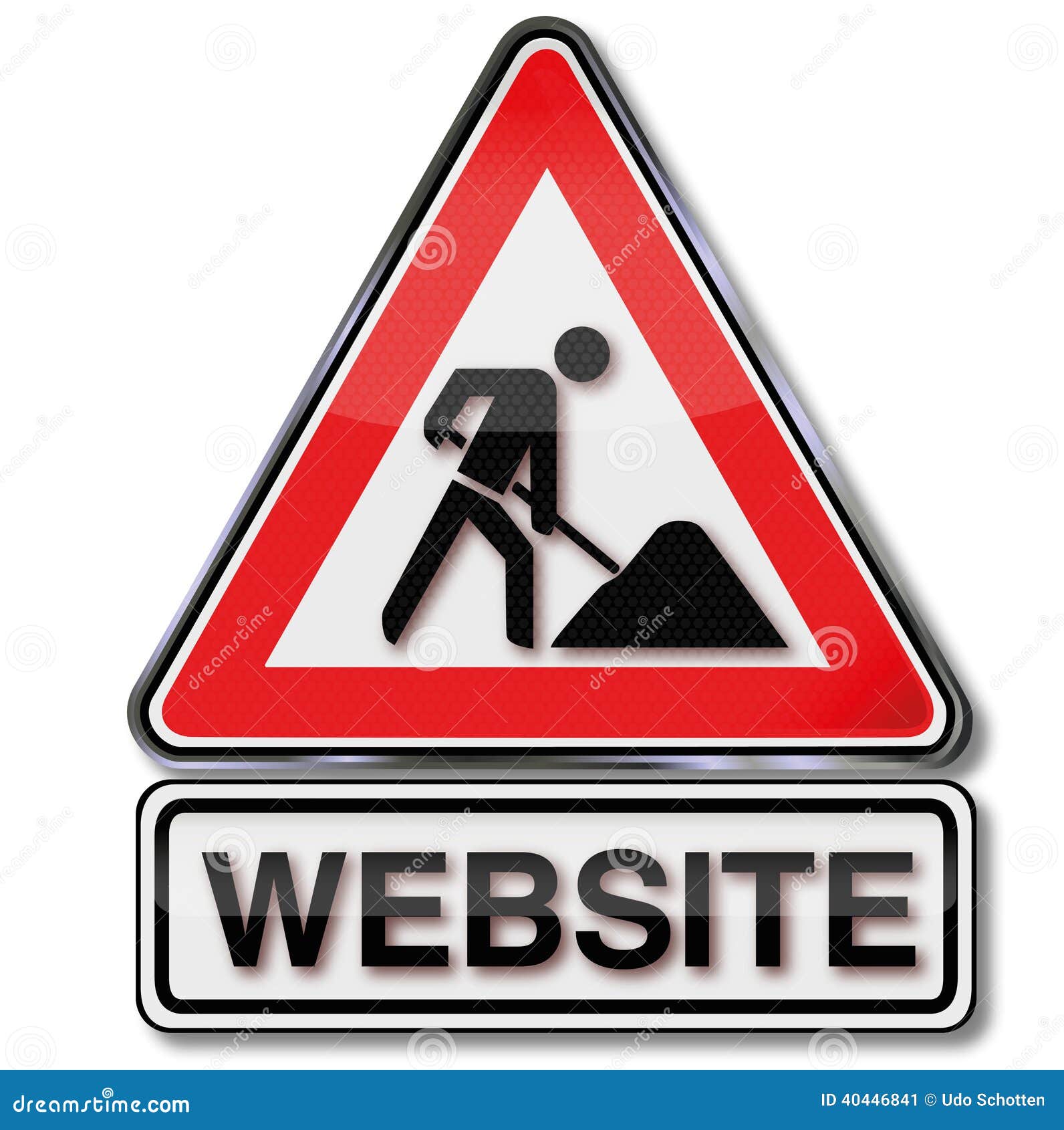 Building A Website And Under Construction Stock Vector - Illustration ... Building A Website And Under Construction Stock Vector - Illustration ...