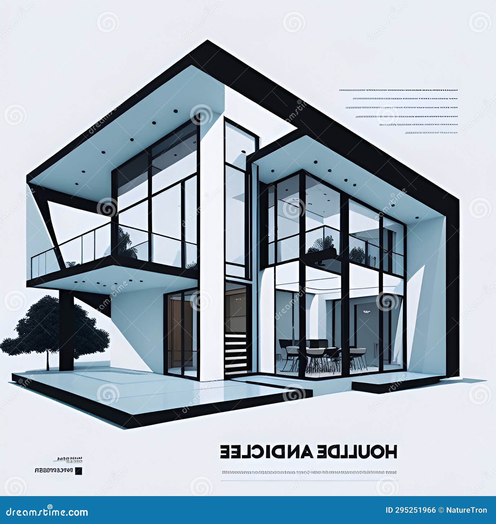 The Sketch Of Facade Of Old House Royalty-Free Stock Photo ...