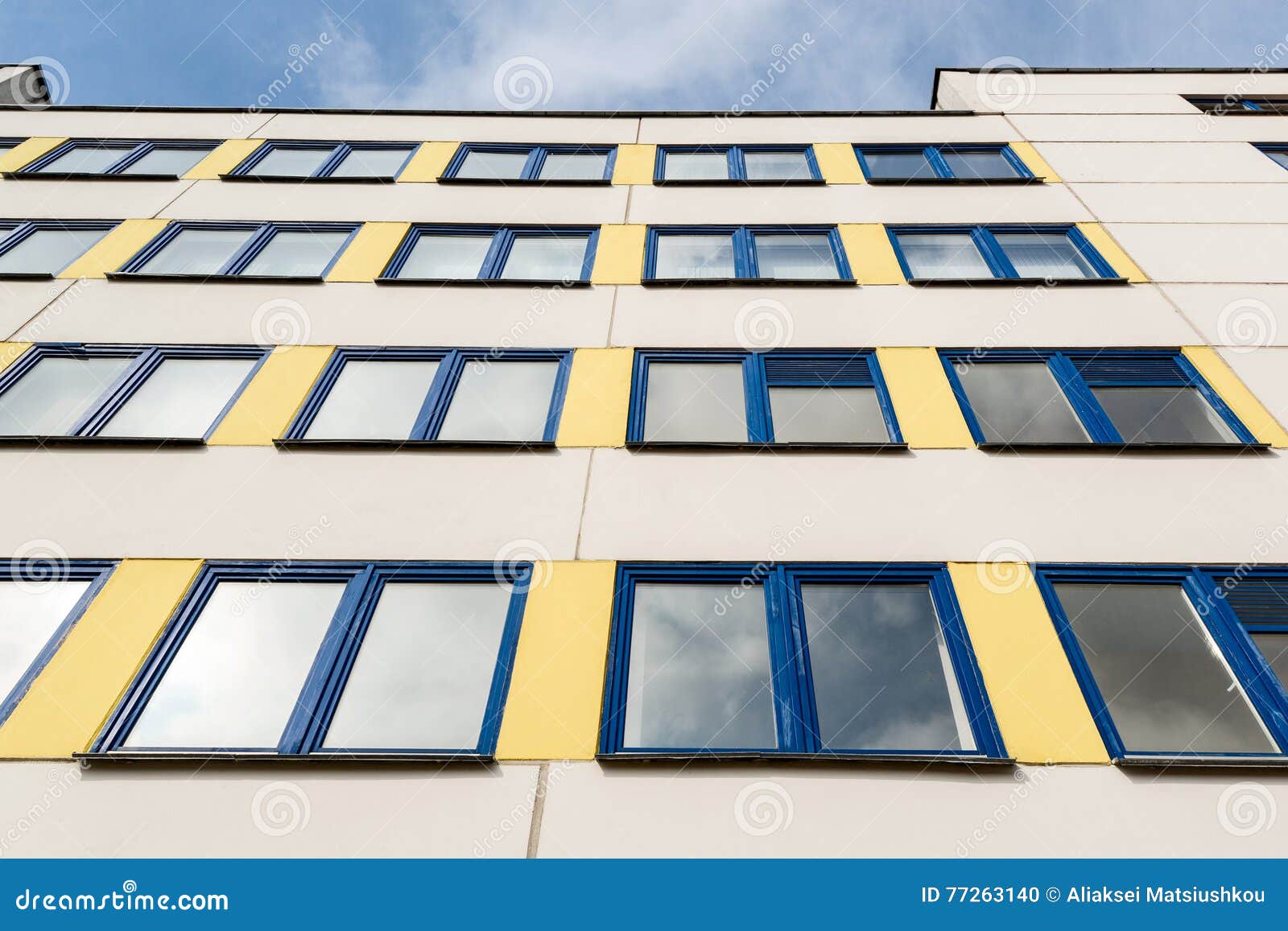 Building with Windows Office Stock Photo - Image of floors, copenhagen ...