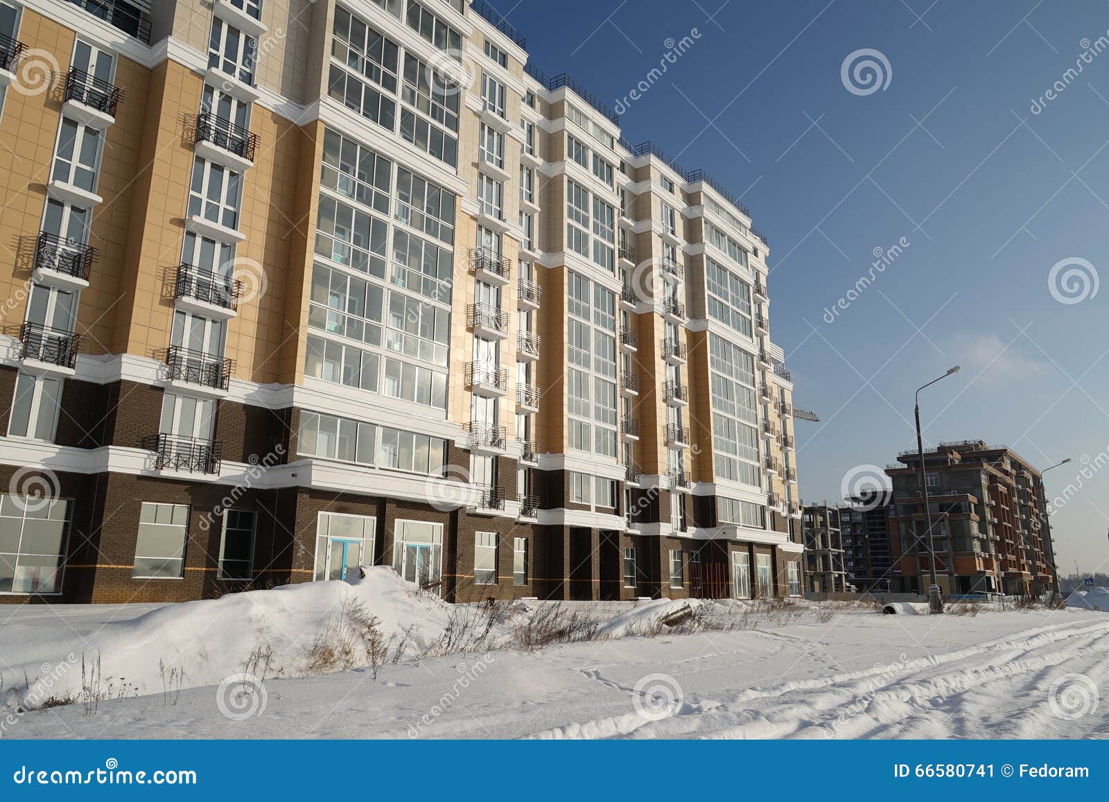 Building, winter stock image. Image of light, house, natural - 66580741
