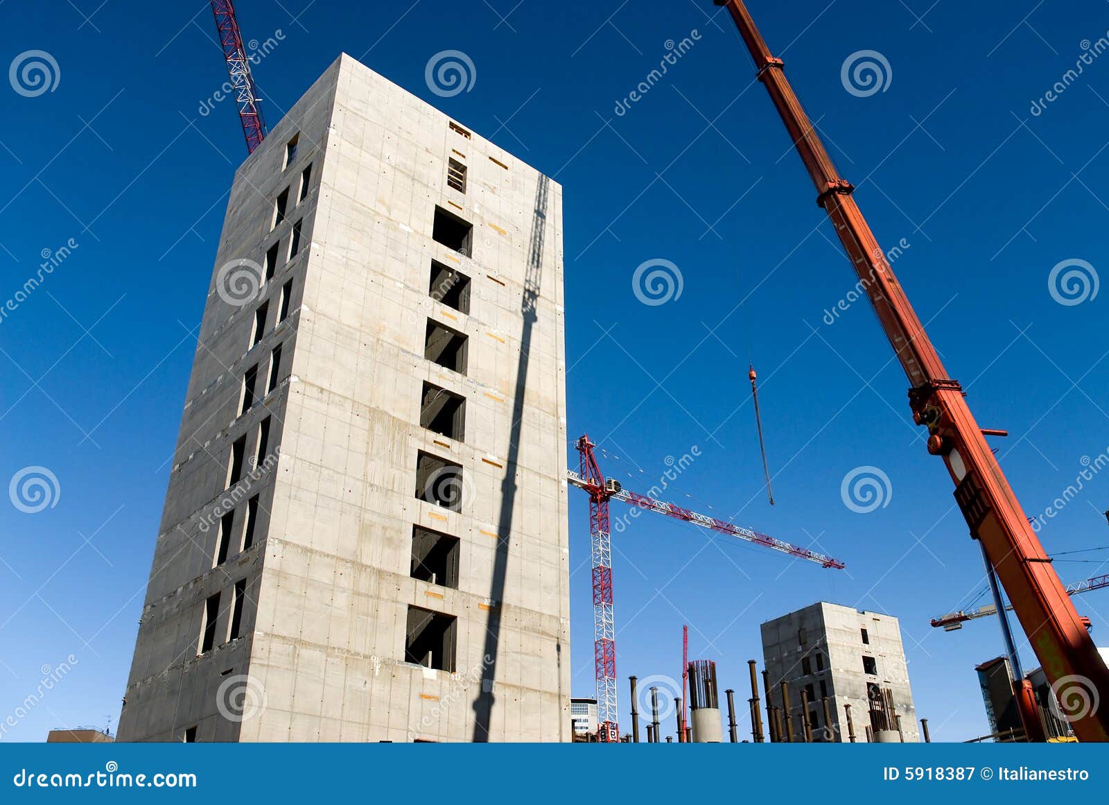 Building yard stock image. Image of architecture, deadline - 5918387
