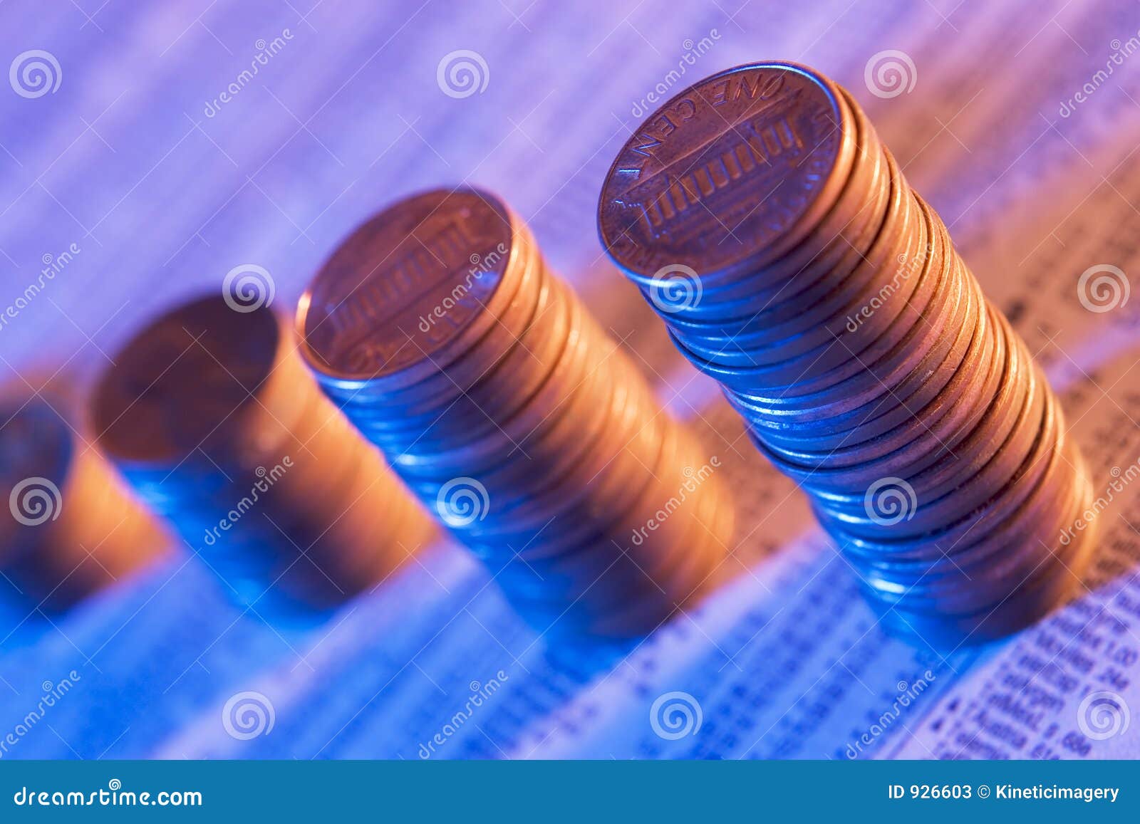 Building Your Financial Future Stock Image - Image of news, financial ...