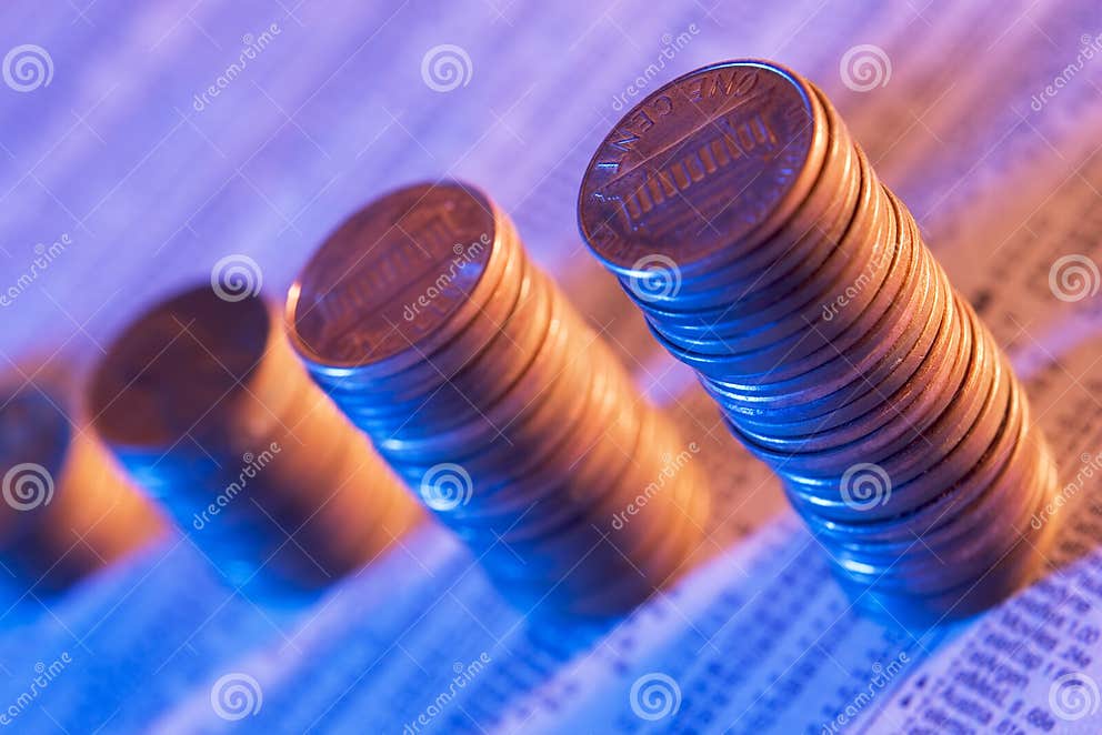 Building Your Financial Future Stock Image - Image of news, financial ...