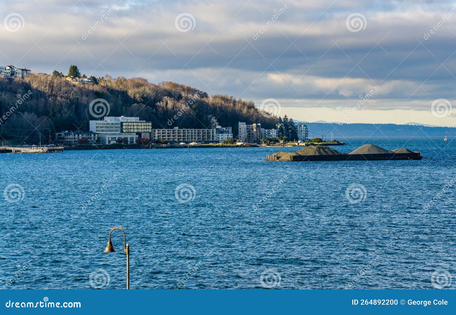 Buildings at Alki Beach stock photo. Image of buildings - 264892200