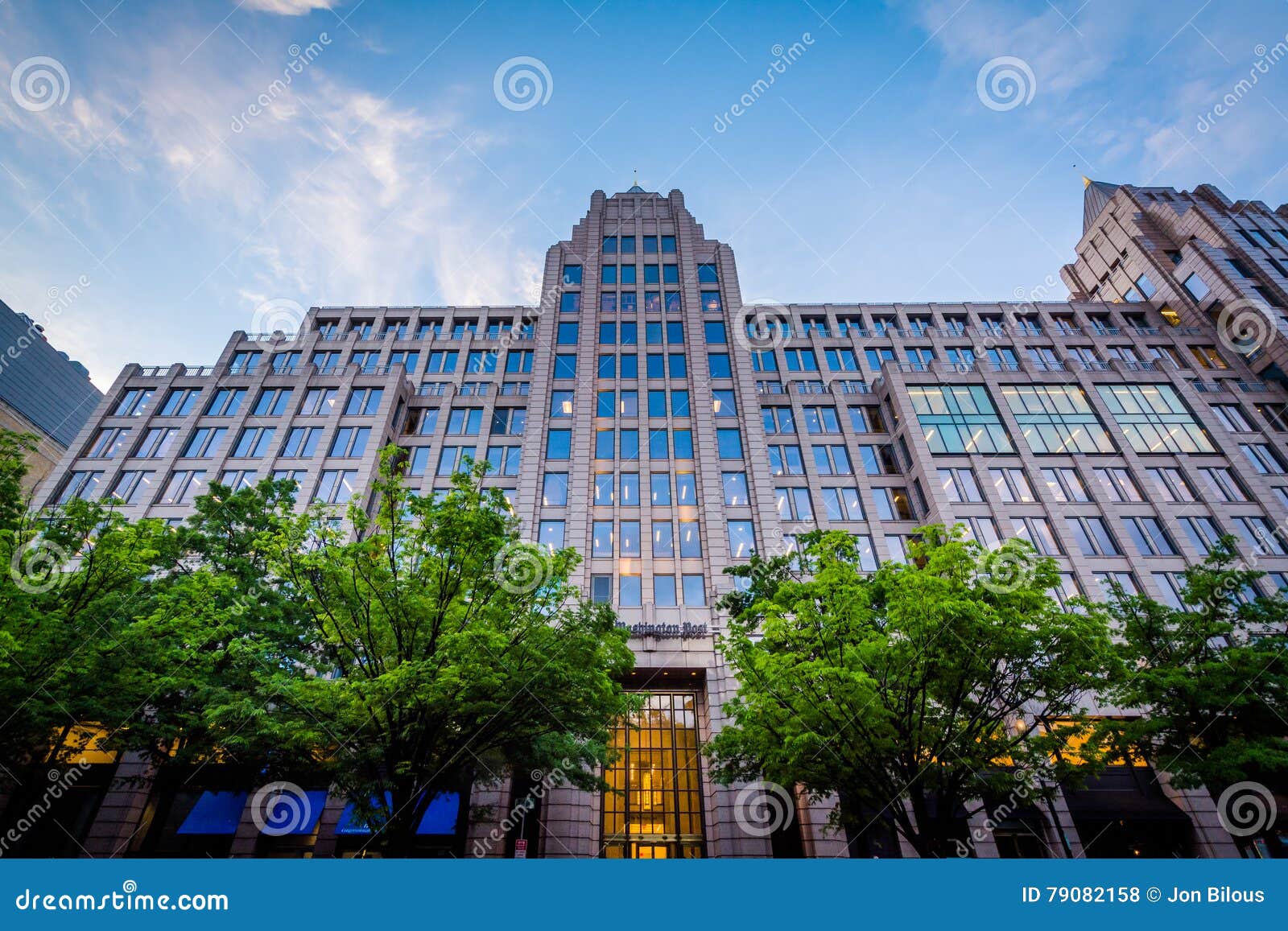 Buildings Along K Street, in Washington, DC. Editorial Stock Photo ...