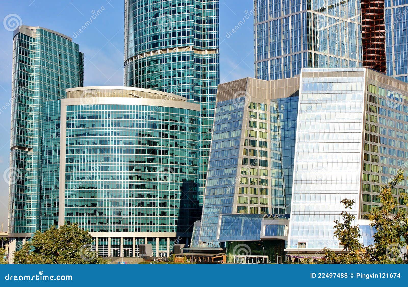 Buildings of the area stock photo. Image of rise, office - 22497488