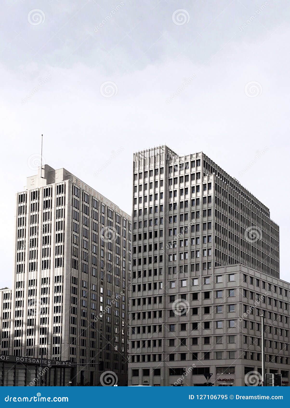 Buildings in Berlin stock image. Image of urban, arhitecture - 127106795