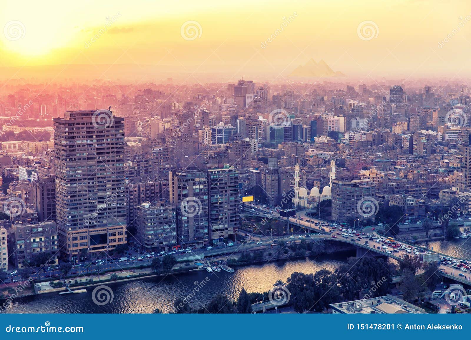 Buildings of Cairo, the Capital of Egypt Stock Image - Image of ...