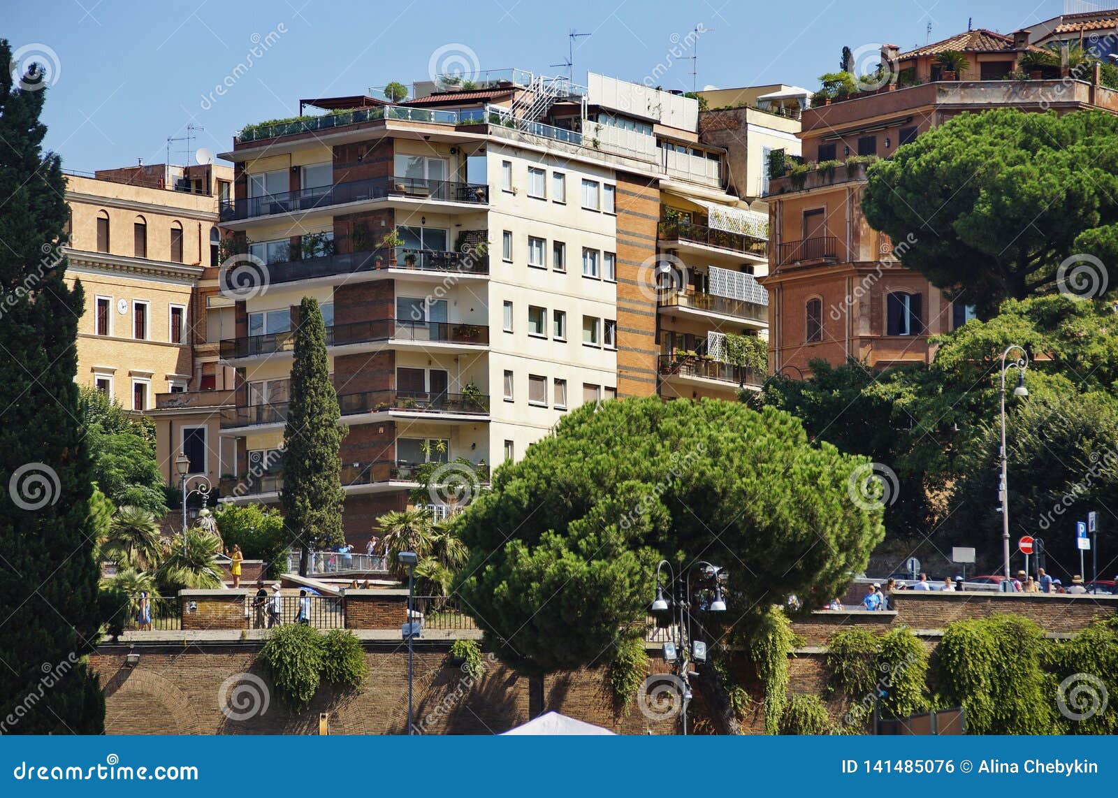 Buildings in the Center of Rome Editorial Photo - Image of history ...