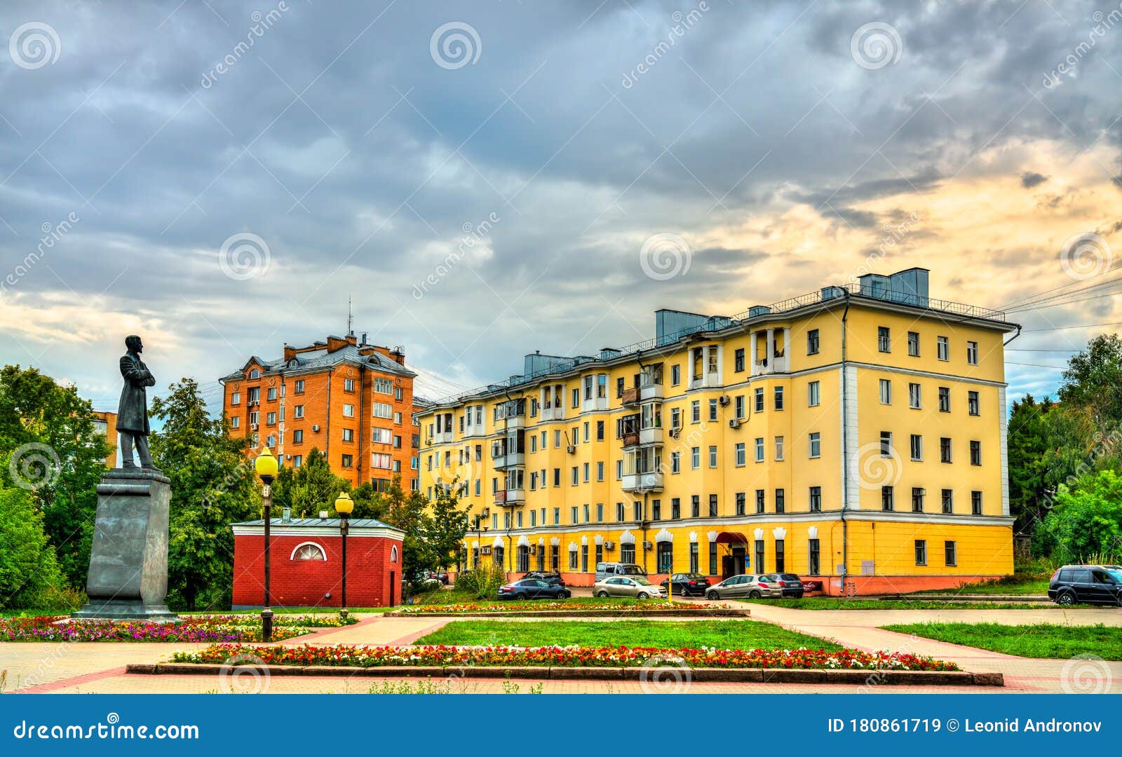 Buildings in the City Centre of Oryol, Russia Editorial Stock Image ...