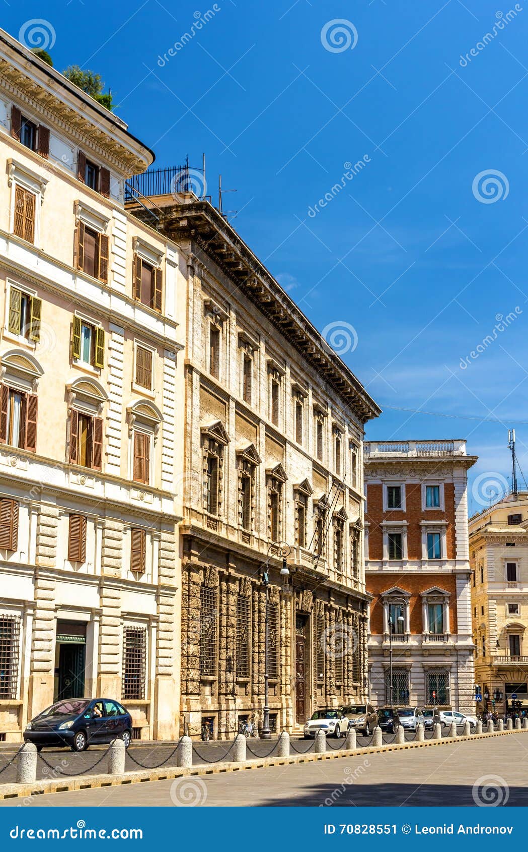 Buildings in the City Centre of Rome Stock Image - Image of monument ...