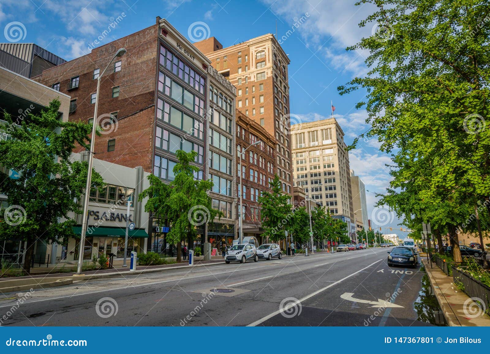 Buildings in Downtown Indianapolis, Indiana Editorial Photo - Image of ...
