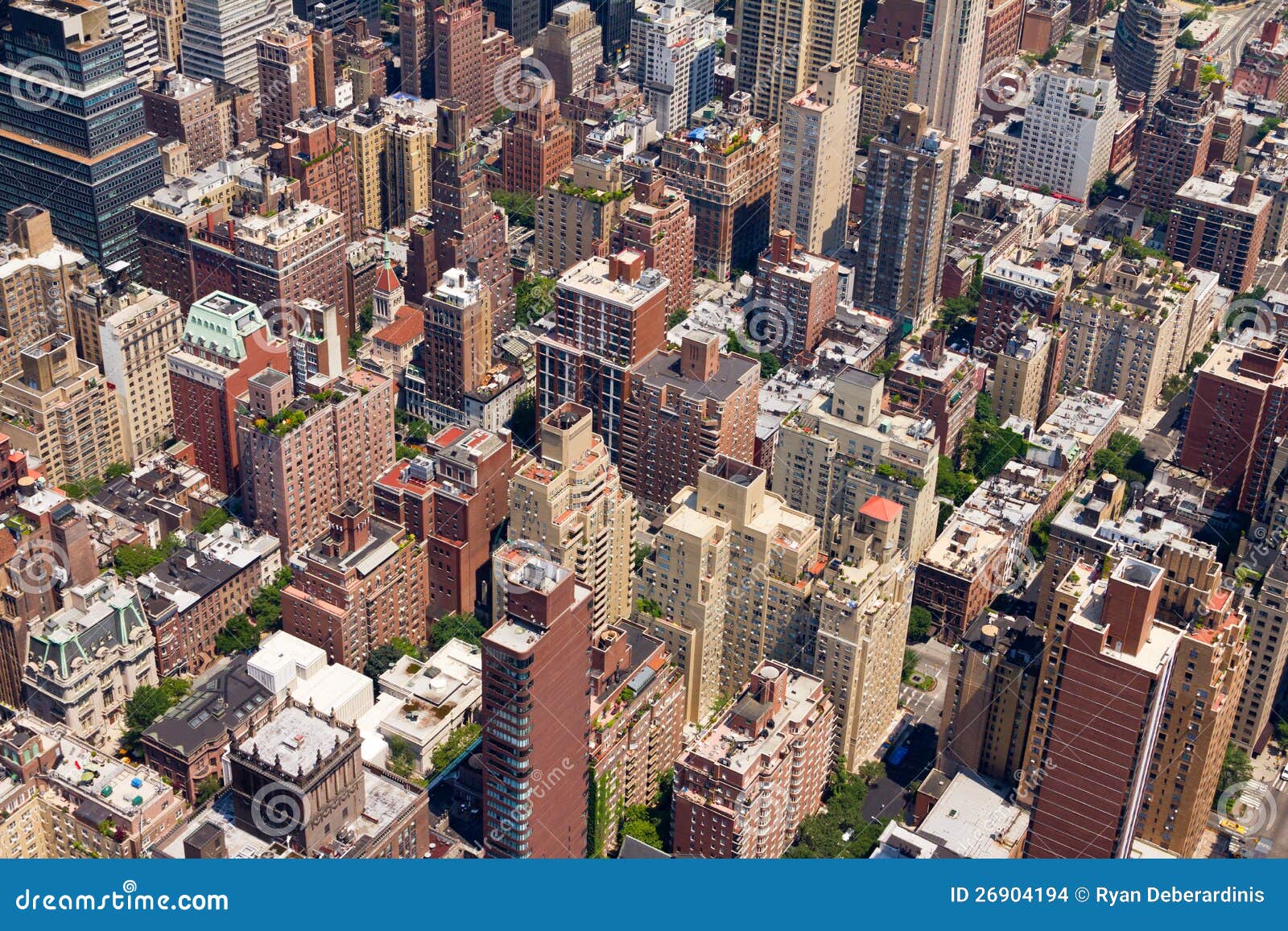 Buildings in Downtown New York Stock Photo - Image of roofs, city: 26904194