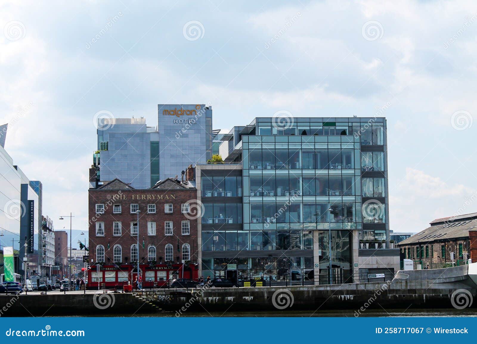 Buildings of the Dublin Docklands Editorial Photography - Image of ...