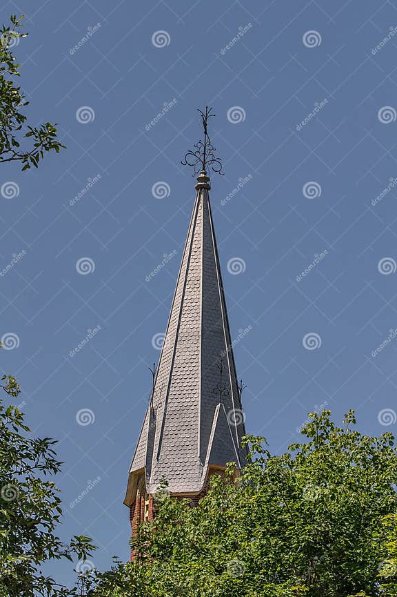 Buildings stock image. Image of town, canada, elora, church - 84945121