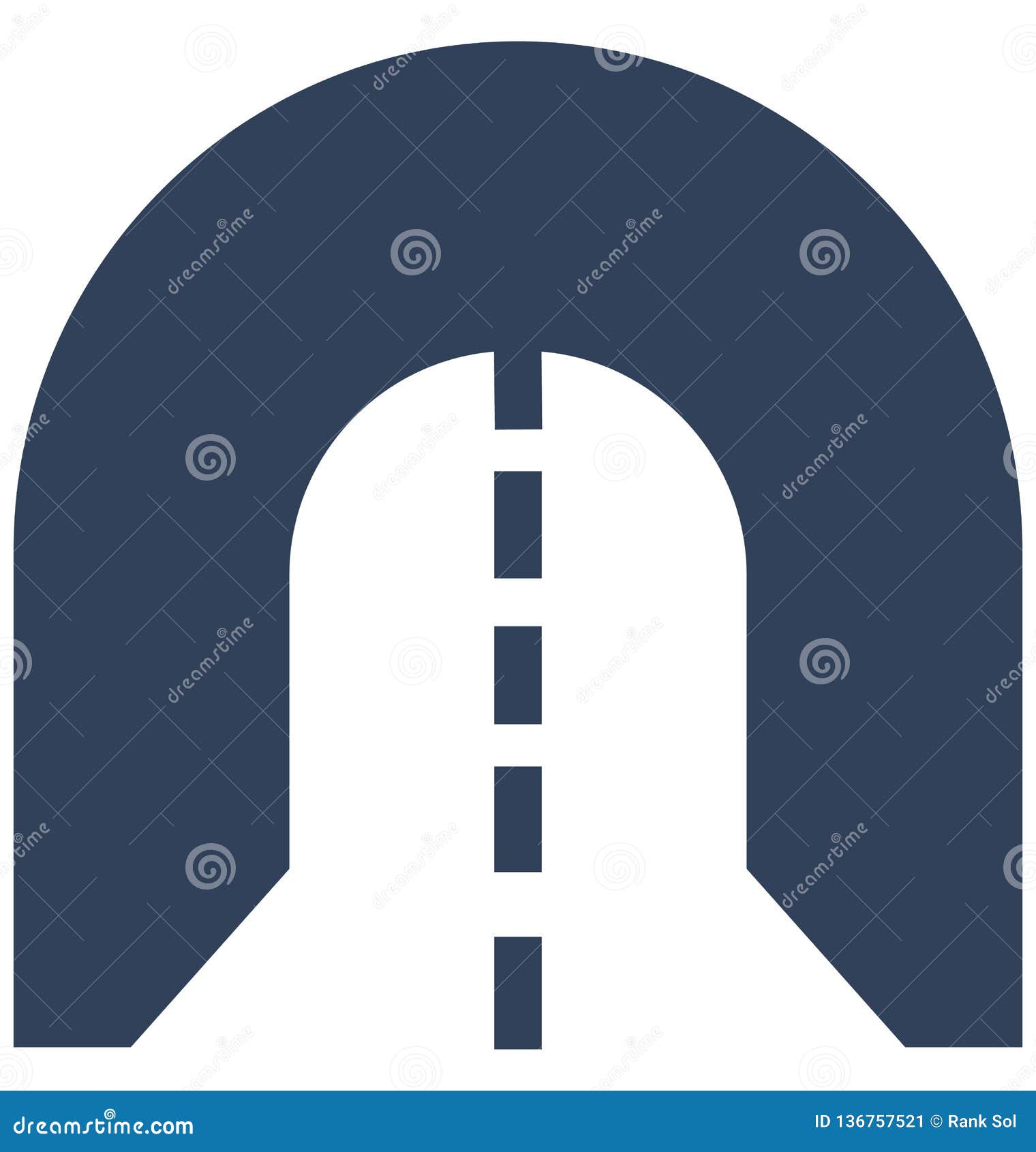 Passageway, Subway Tunnel Isolated Vector Icon Which Can Be Easily Edit ...