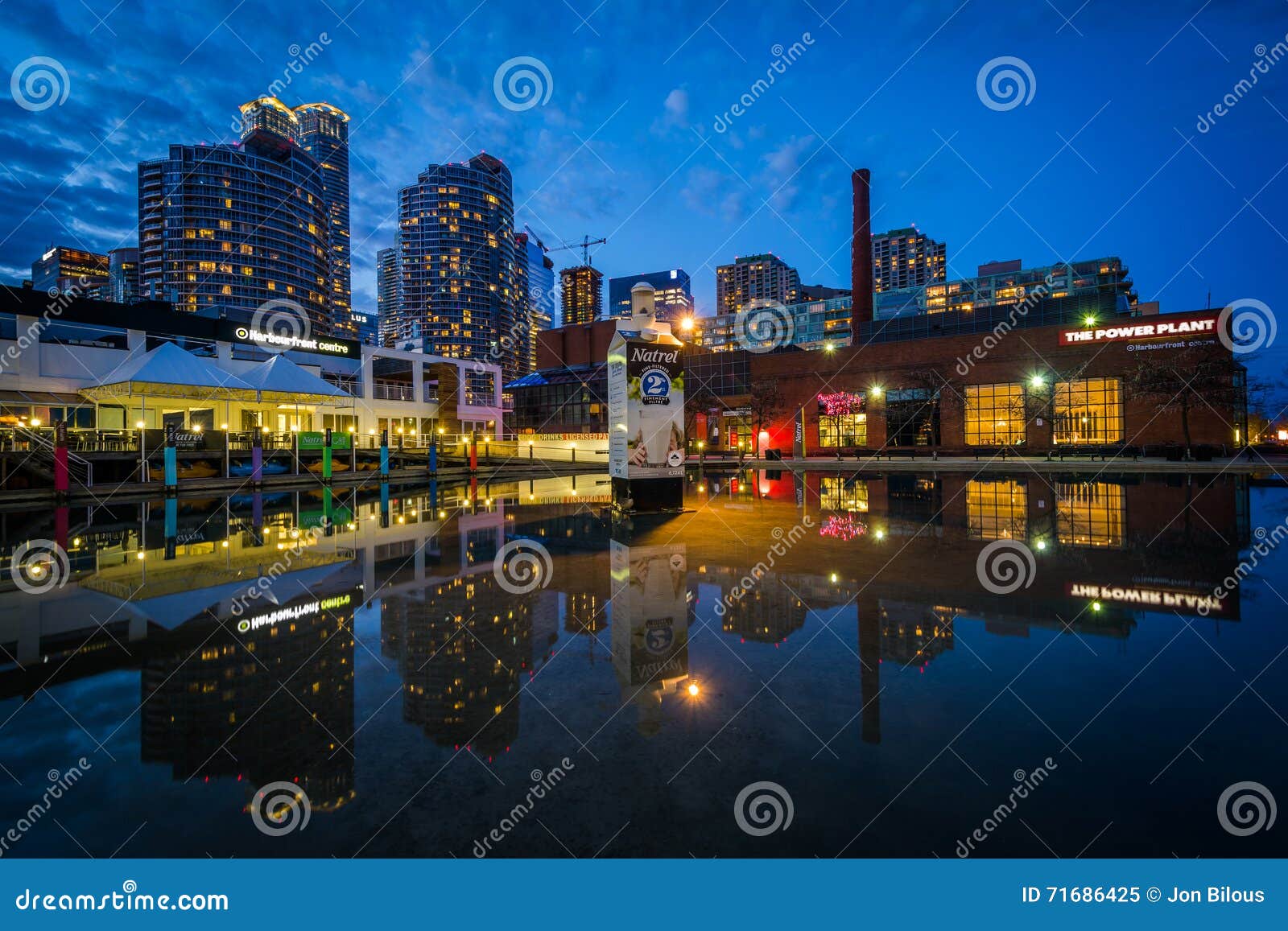 Buildings at the Harbourfront Centre, in Toronto, Ontario. Editorial ...