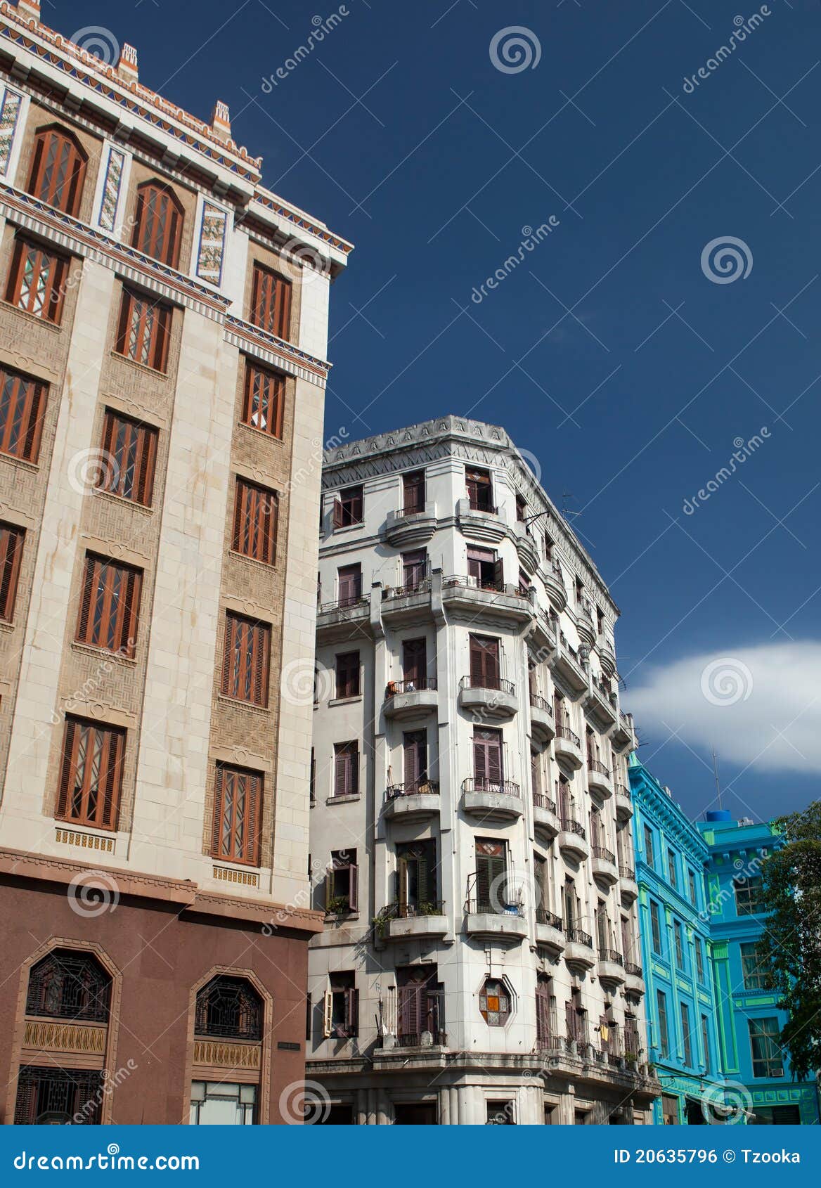 Buildings in Havana, Cuba stock photo. Image of tourism - 20635796