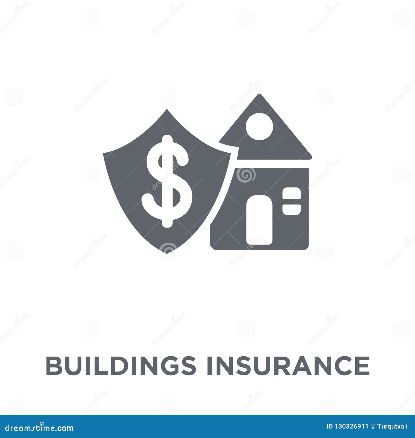 Buildings Insurance Icon from Buildings Insurance Collection. Stock ...