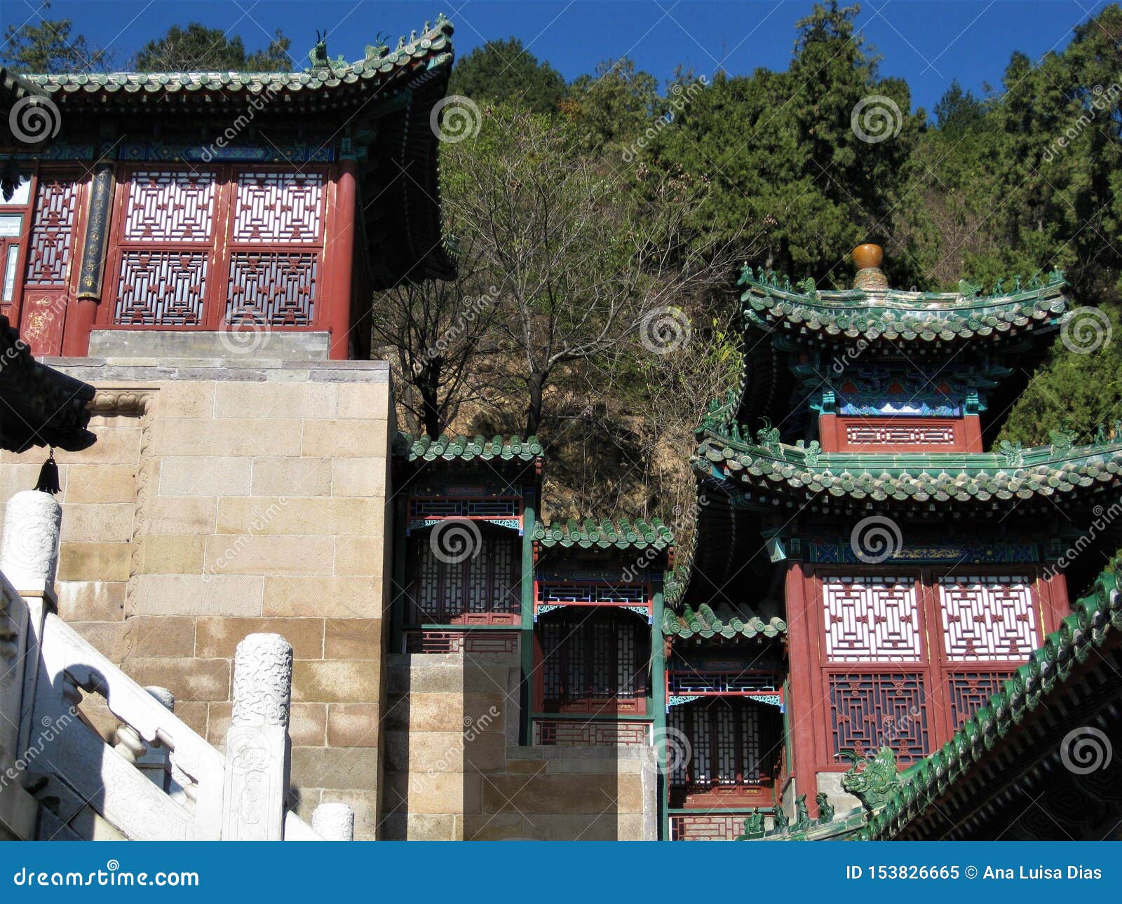 Traditional Buildings in Beijing, China Stock Image - Image of ...