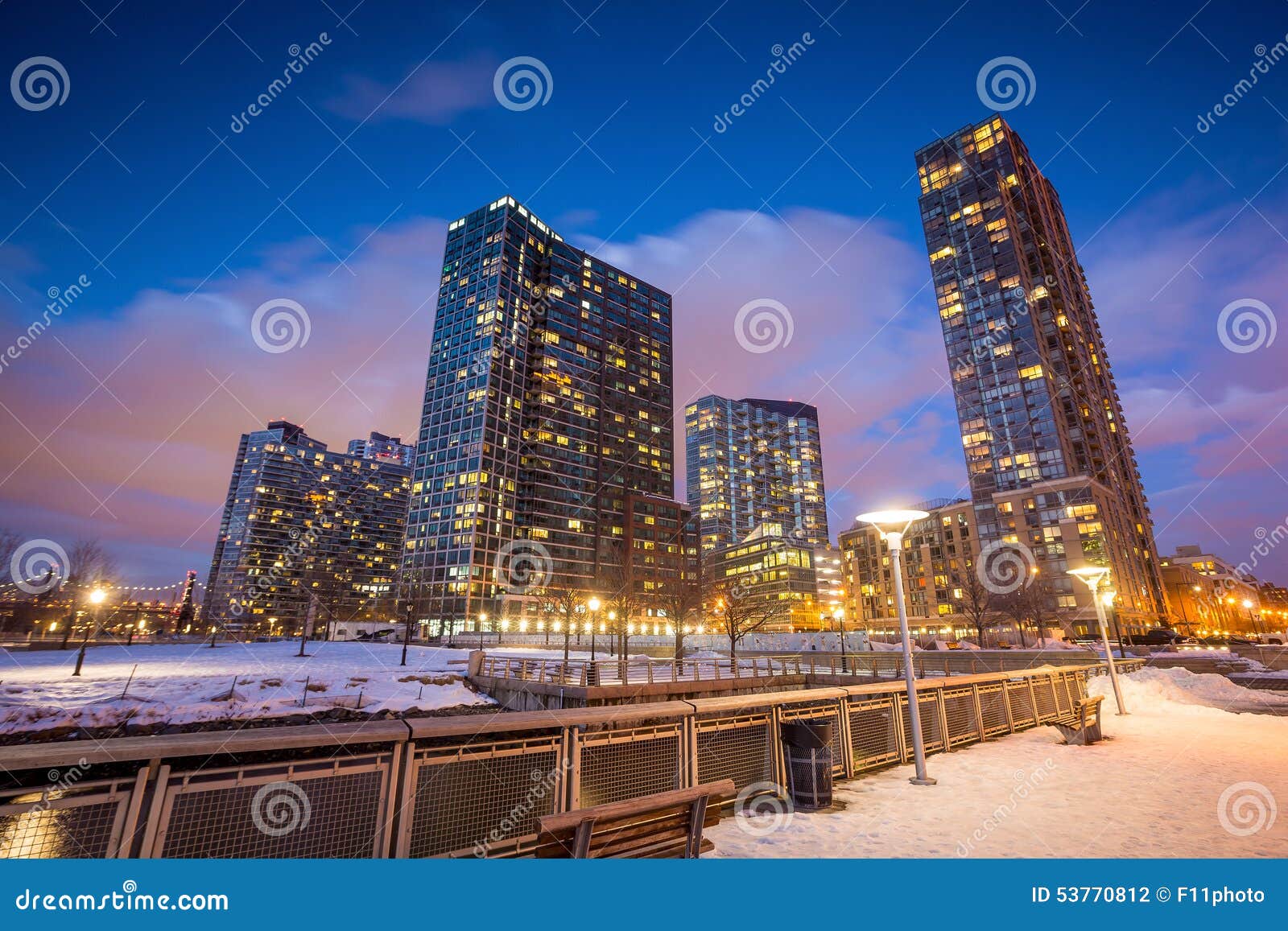 The Buildings of Long Island Stock Photo - Image of island, industry ...