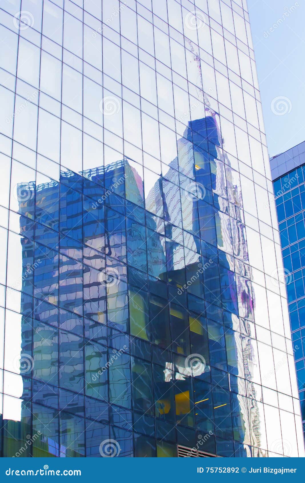 Buildings of Modern Business Center Stock Photo - Image of angle ...