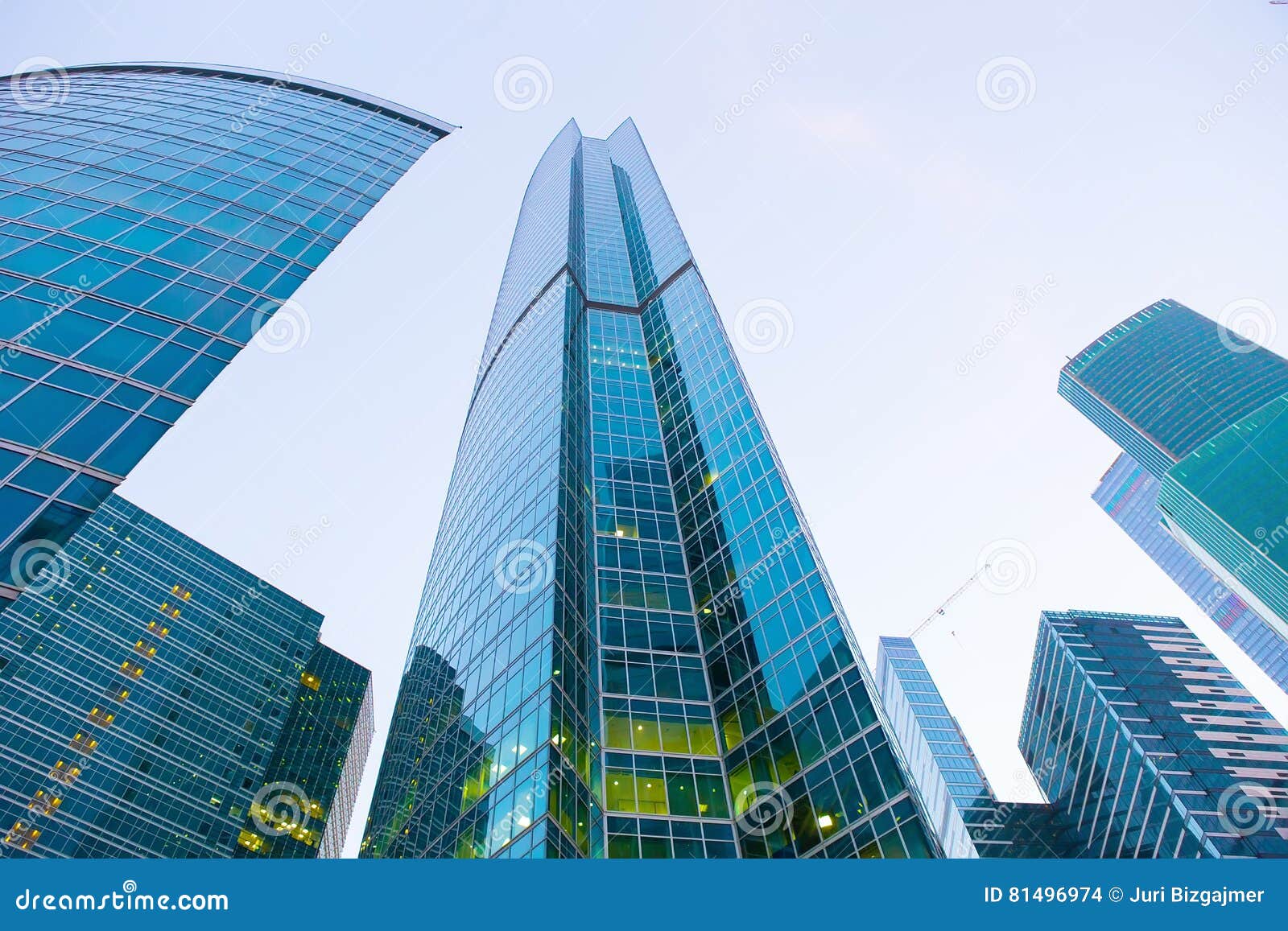 Buildings of Modern Business Center Stock Photo - Image of exterior ...