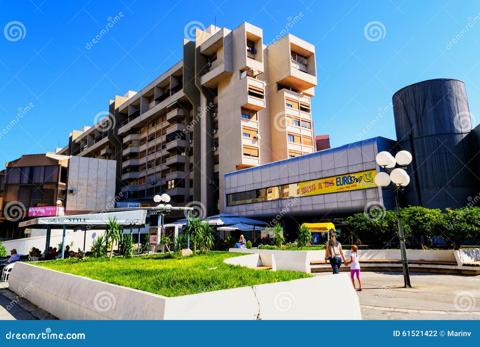 Buildings in Newer Part of Split in Croatia Editorial Photography ...