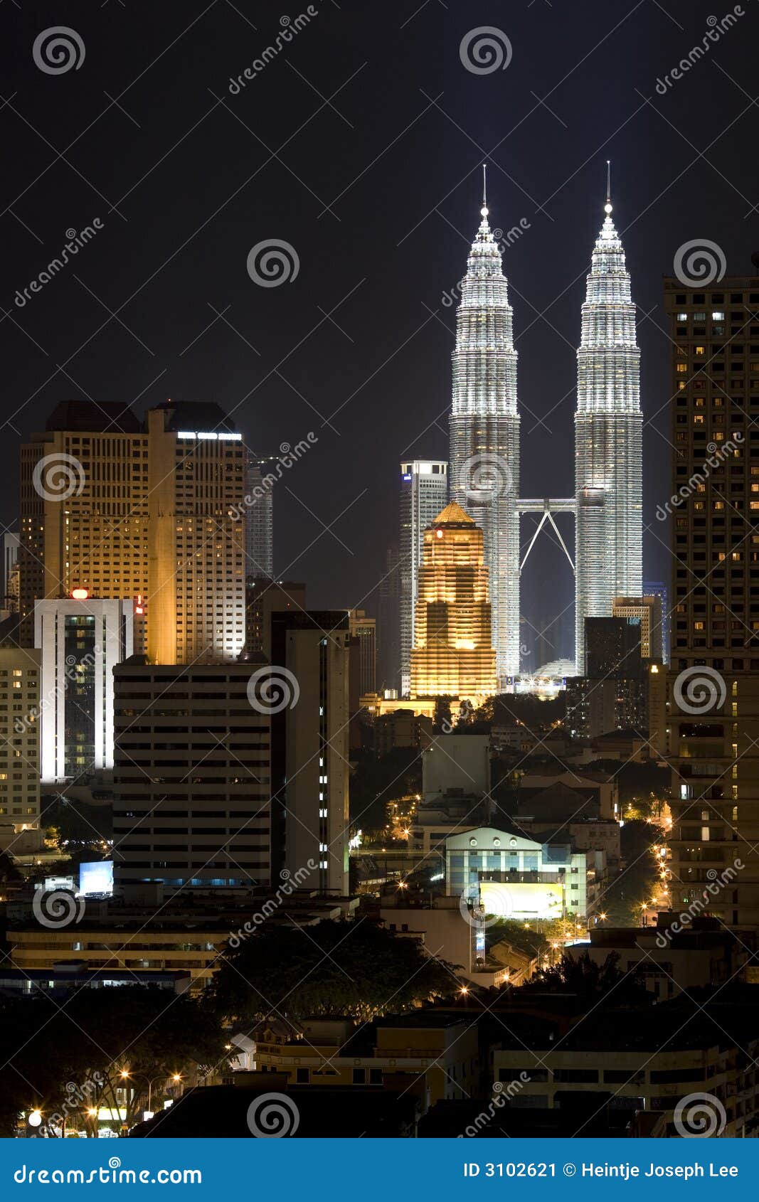Buildings at Night stock image. Image of travel, improve - 3102621
