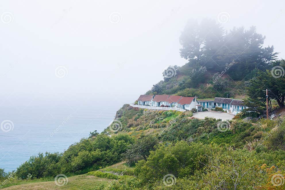 Buildings by the ocean stock photo. Image of building - 24915294