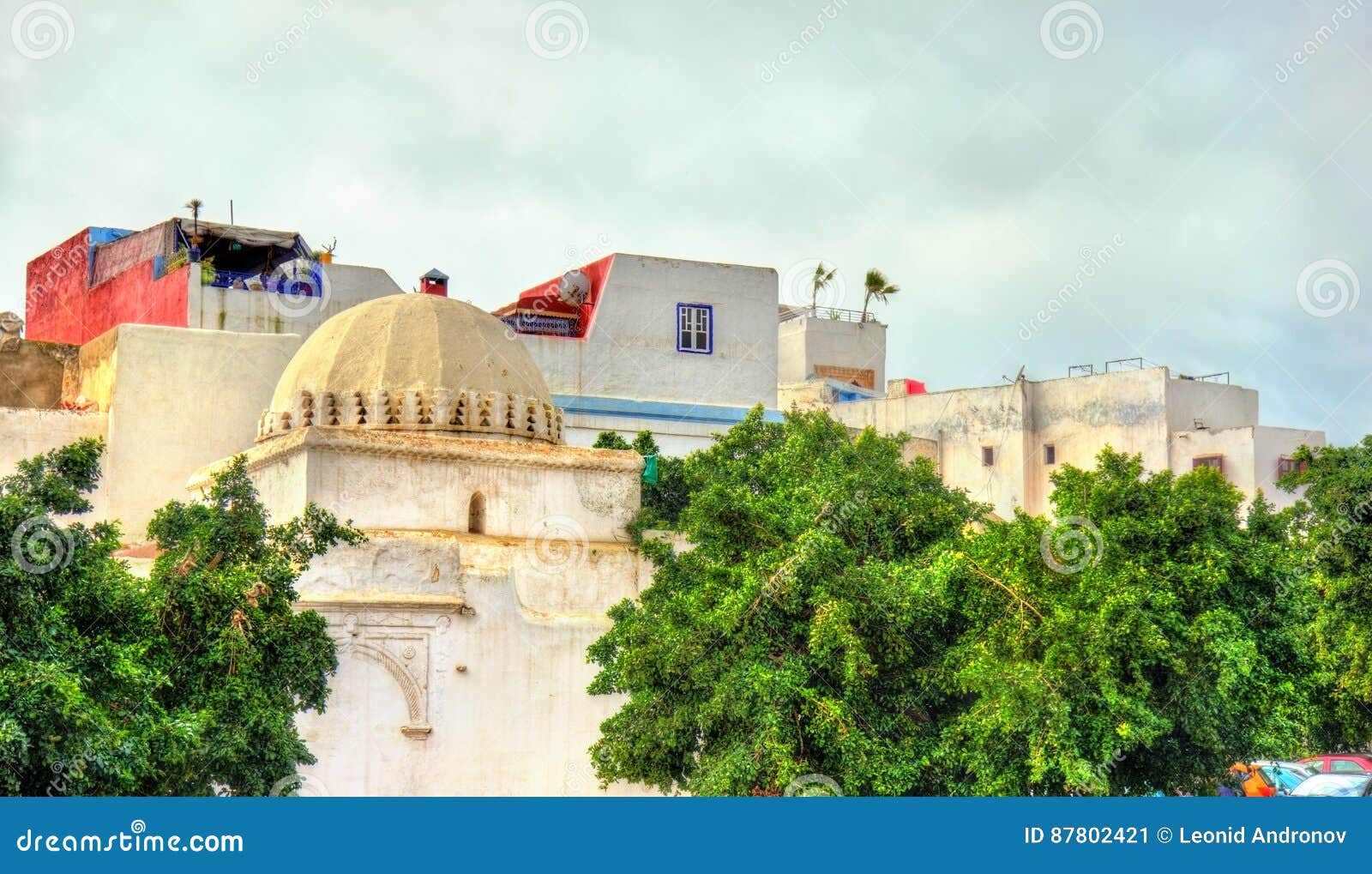 Buildings in the Old Town of Rabat, Morocco Stock Image - Image of ...