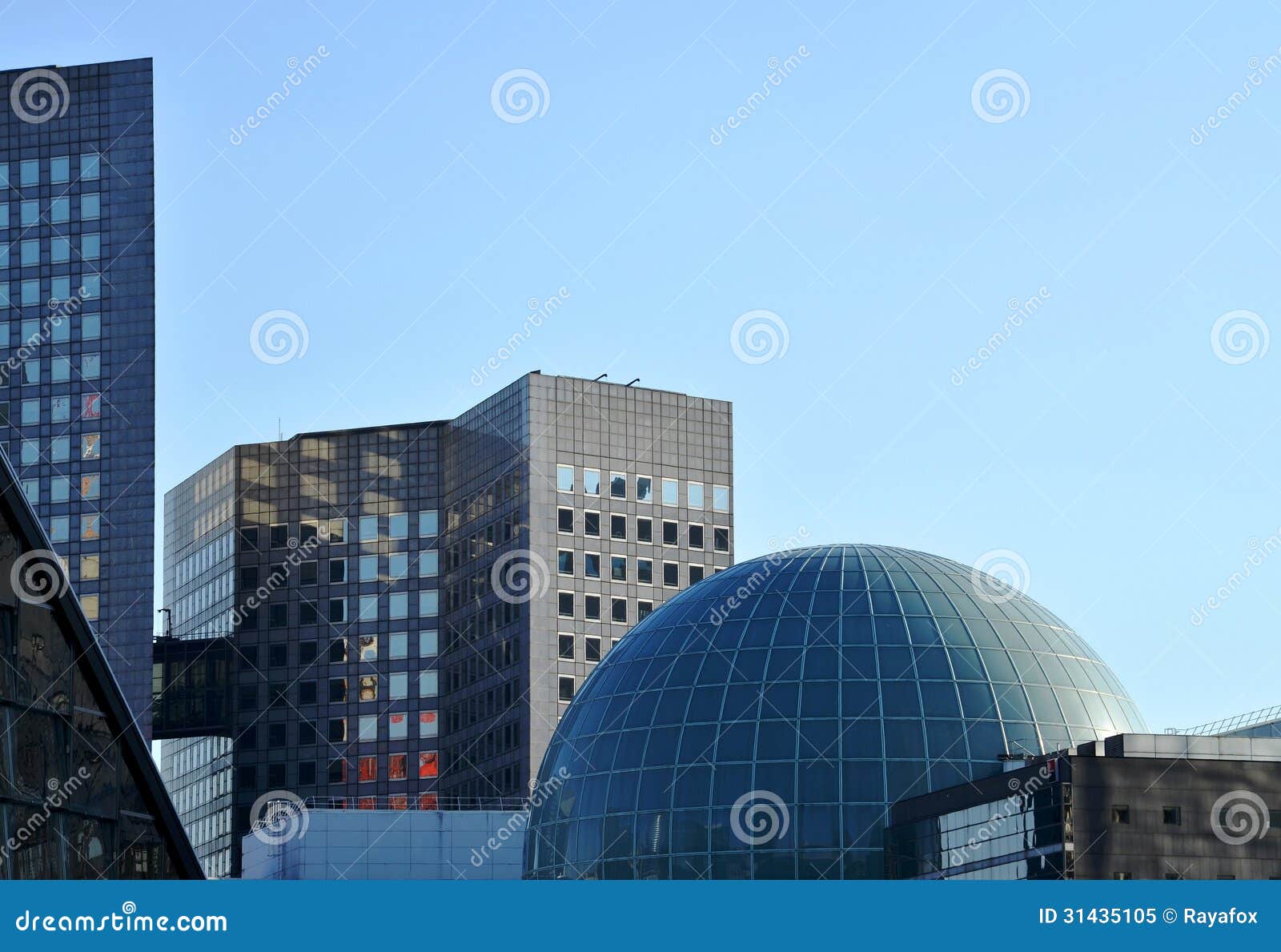 Buildings in Paris, La Defense Stock Image - Image of building ...