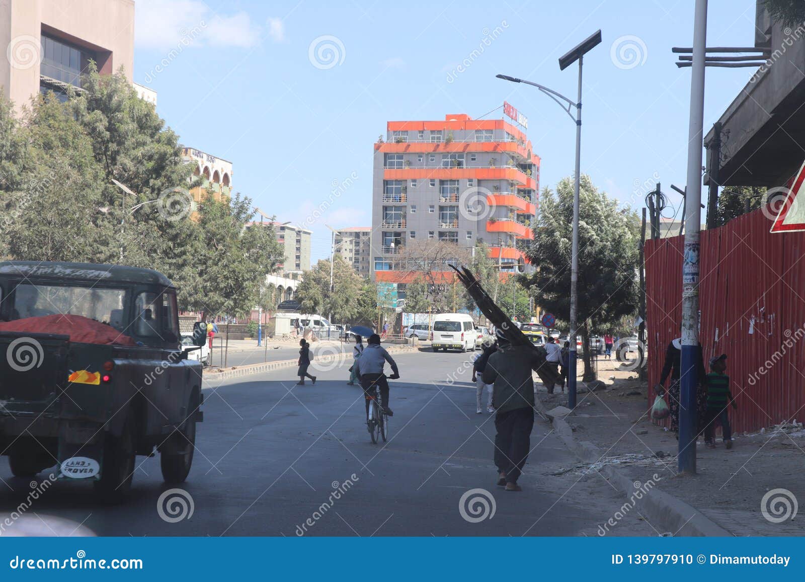 Streets of Addis Ababa editorial image. Image of addis - 139797910