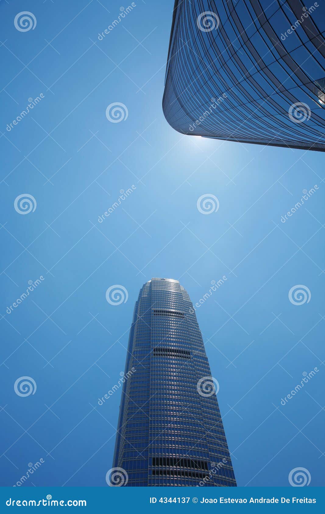 Buildings in perspective stock image. Image of business - 4344137
