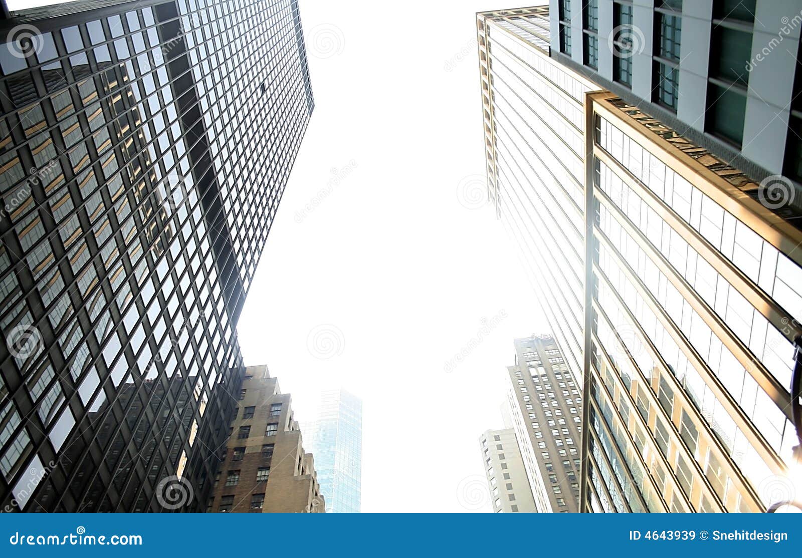 Buildings Perspective View stock image. Image of perspective - 4643939