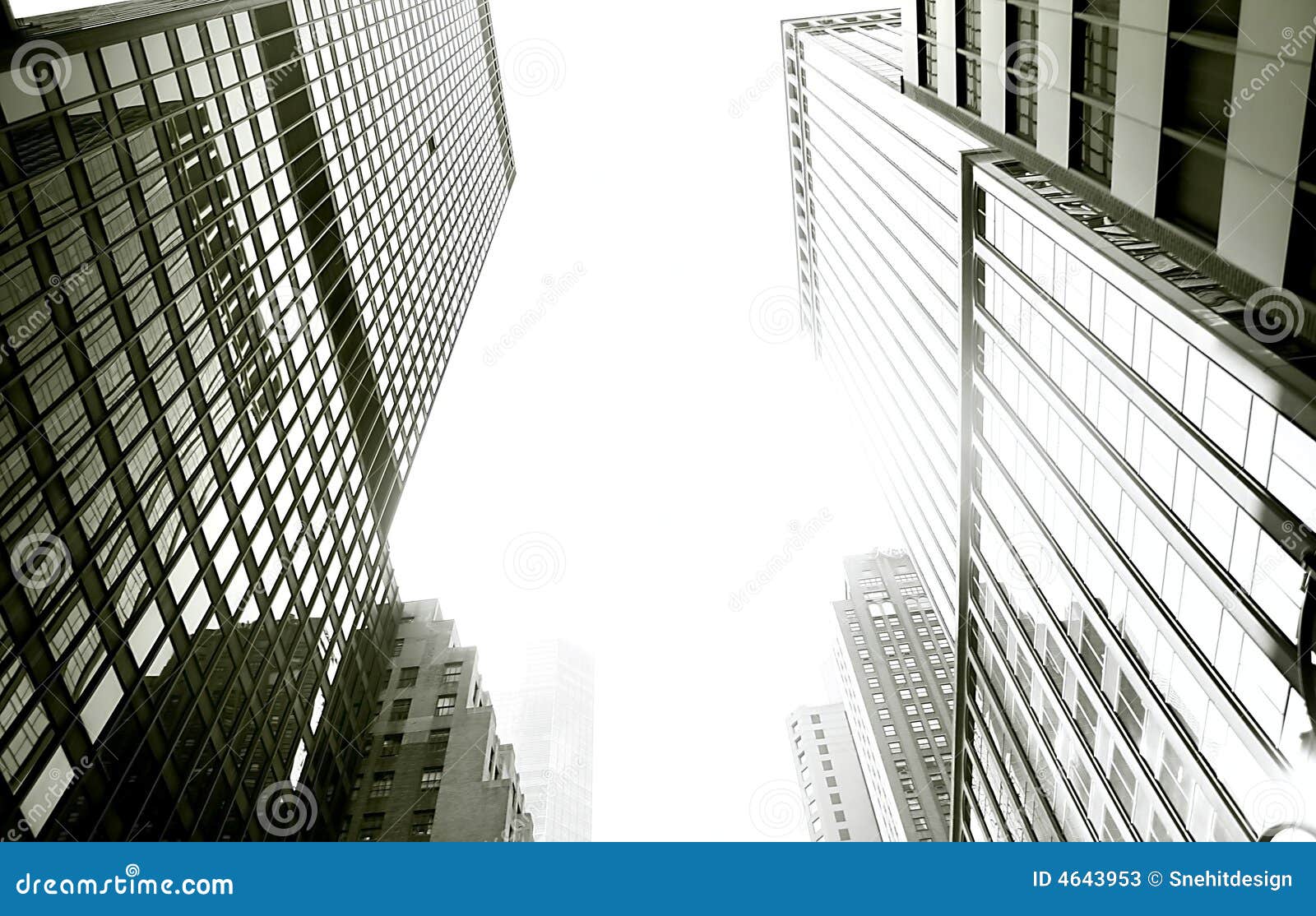 Buildings Perspective View stock image. Image of commercial - 4643953