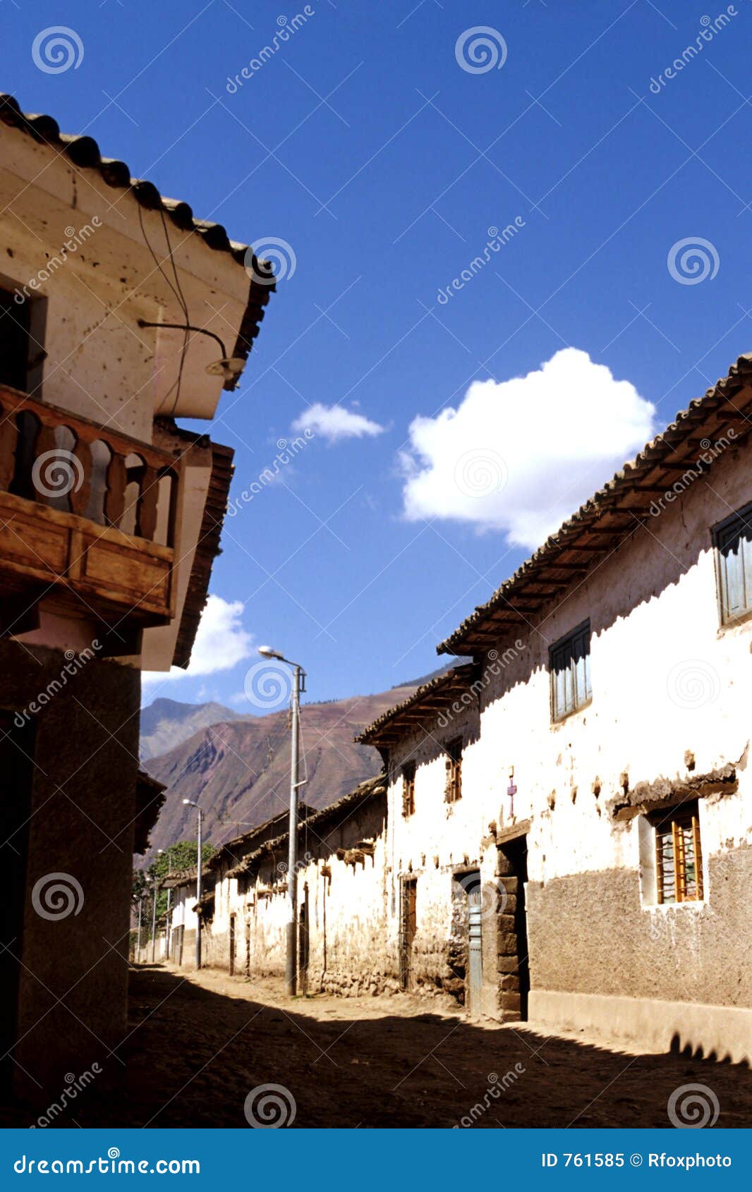 Buildings- Peru stock image. Image of street, daylight - 761585