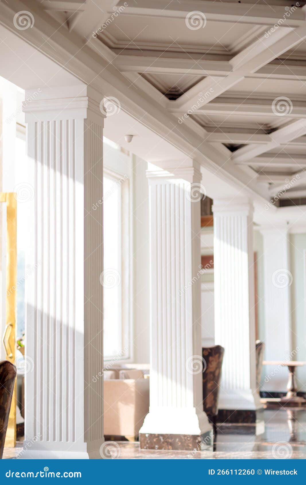 Buildings Post and Modern Ceiling Design Stock Photo - Image of modern ...