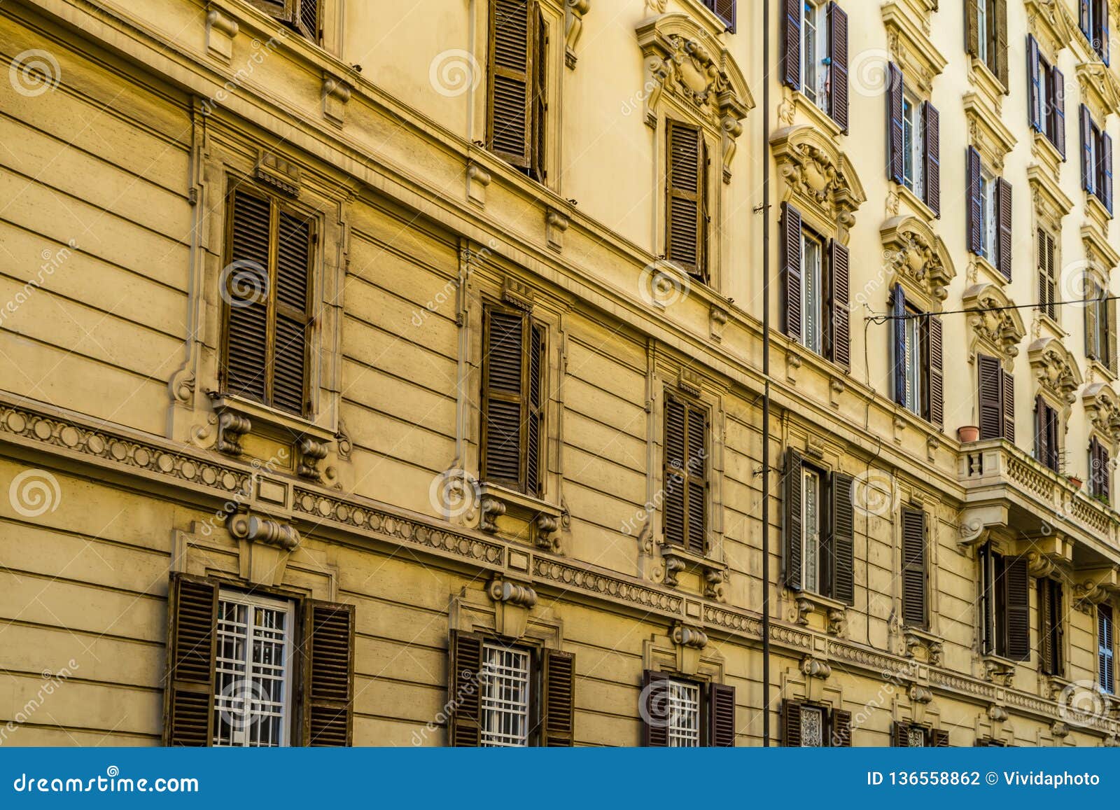 Buildings of Rome stock photo. Image of buildings, ancient - 136558862