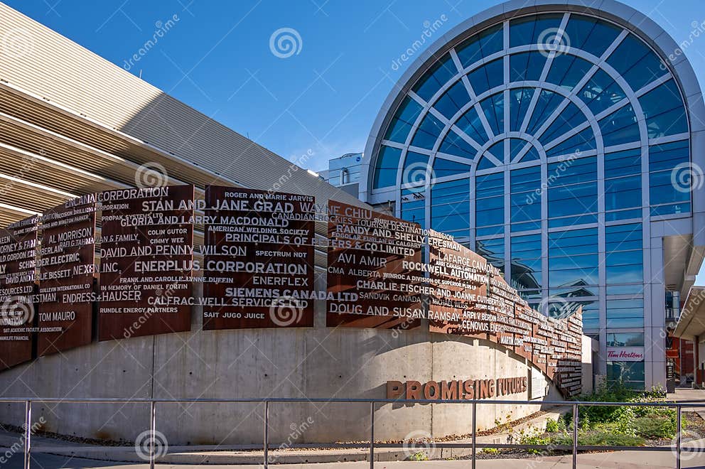Buildings on the SAIT Campus in Calgary Editorial Photography - Image ...