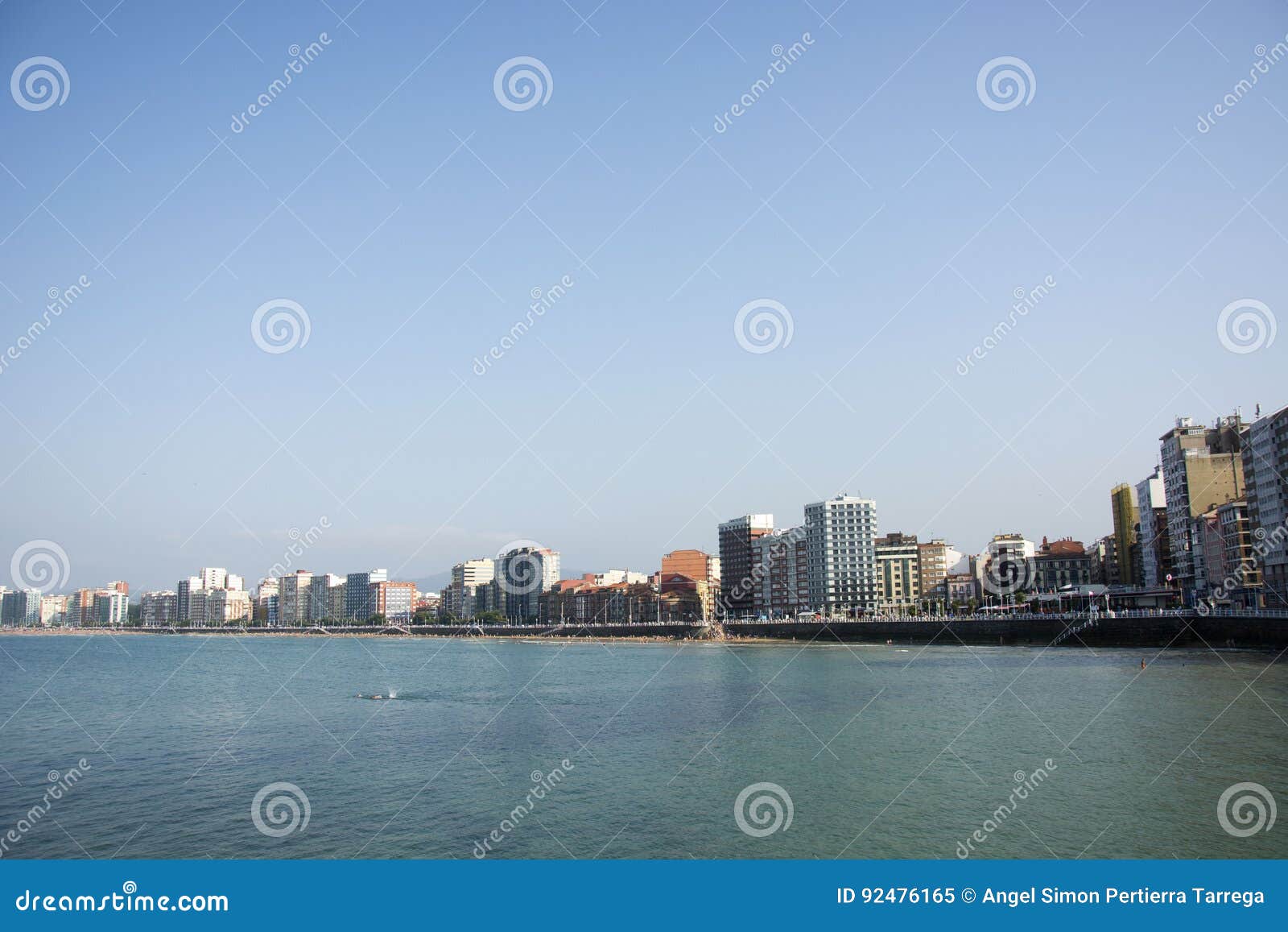 Buildings and sea 3 stock image. Image of softcolours - 92476165