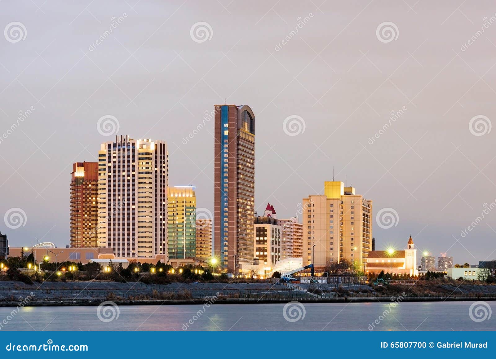 Buildings by the Seafront in Osaka Stock Photo - Image of japan ...